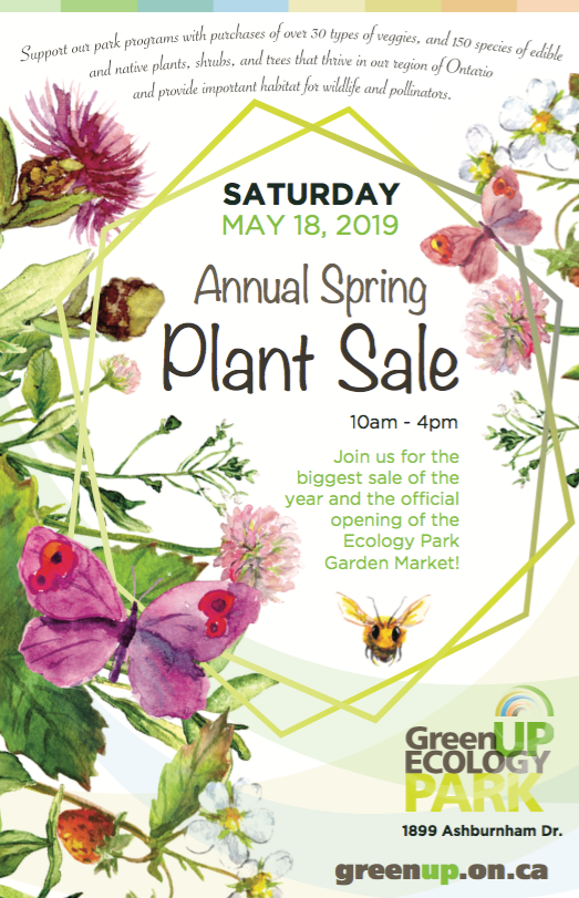 GreenUP Ecology Park Spring Sale | The Peterborough & Area Master Gardeners